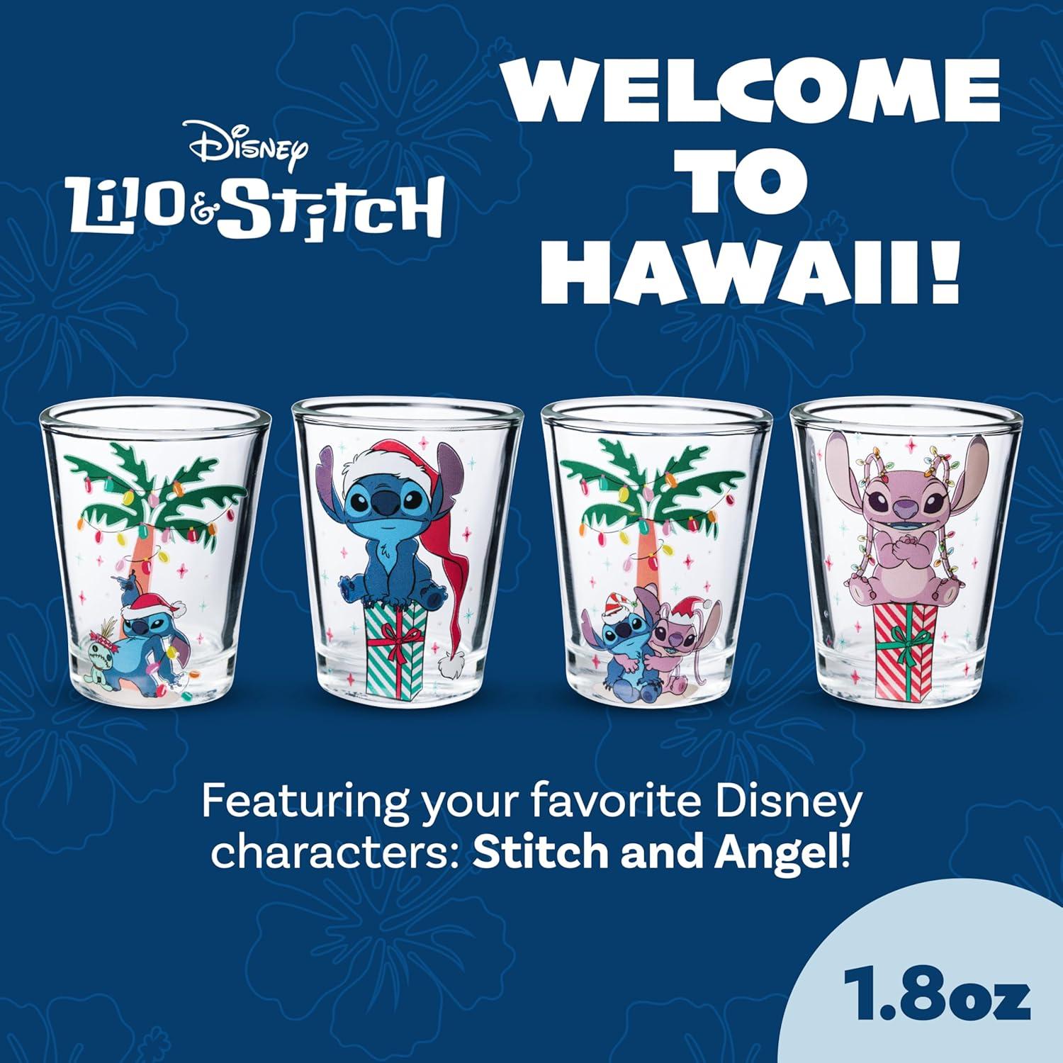 Silver Buffalo Lilo and Stitch Xmas Stitch and Friends Palm Gift Set ...